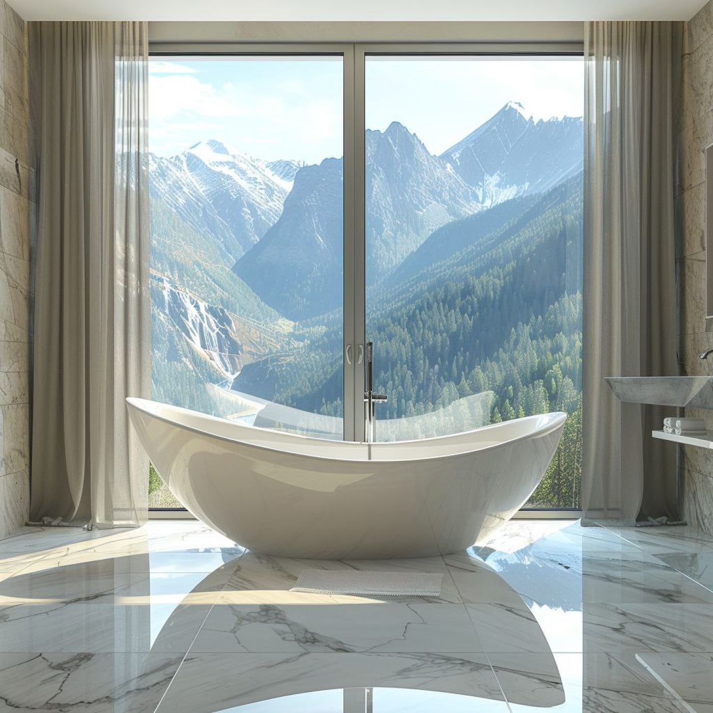 Salles de bain - Meuble de Salle de Bain: vanités, bains | Lux Hous ...